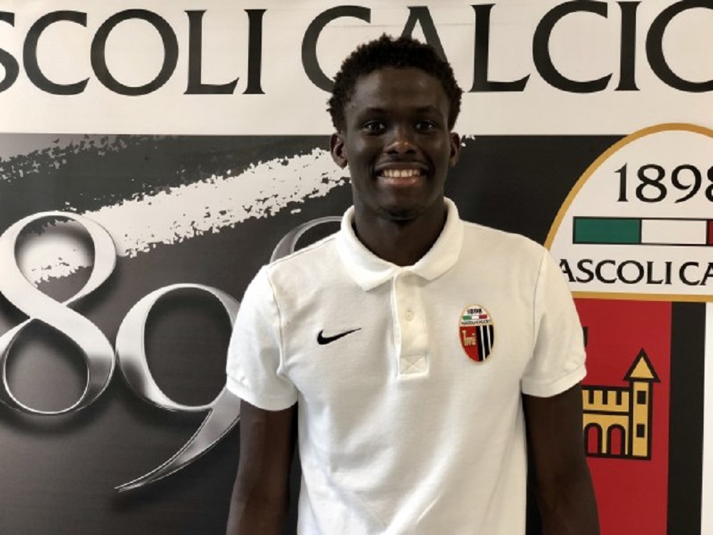 Ascoli Calcio, Keba Coly: “Pochi 6 punti ma la squadra è in crescita ...