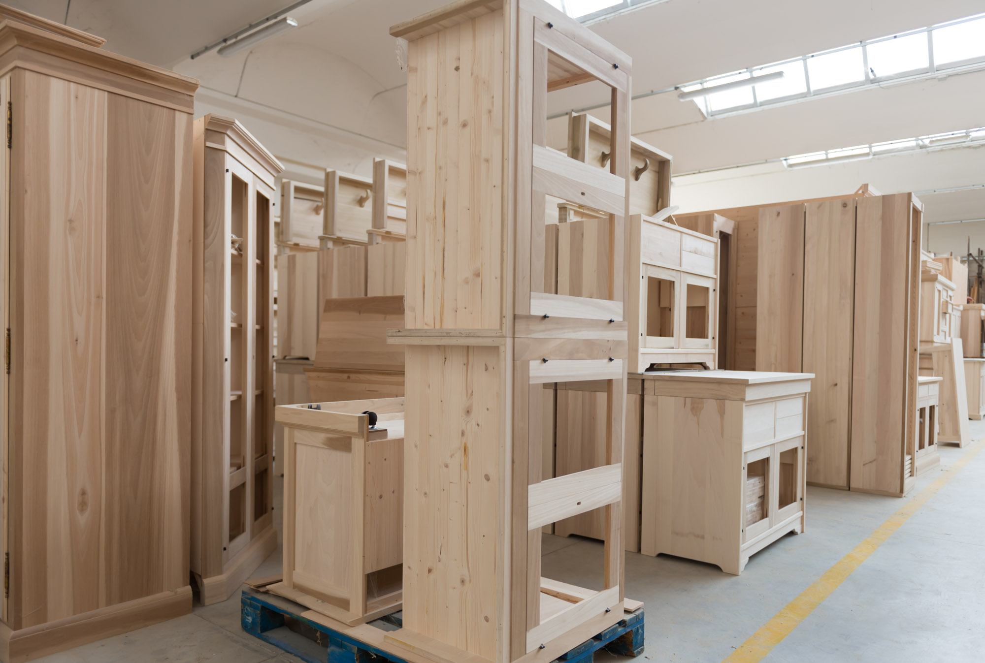 Mobili Legno Grezzo Economici | Sommerkleider 2015