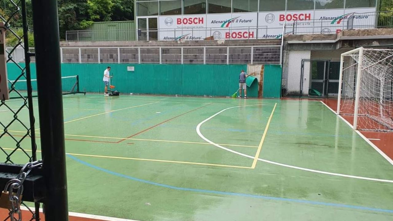 Acquasanta, riapre il PlayGround Bosch di Parco Rio - Piceno Oggi