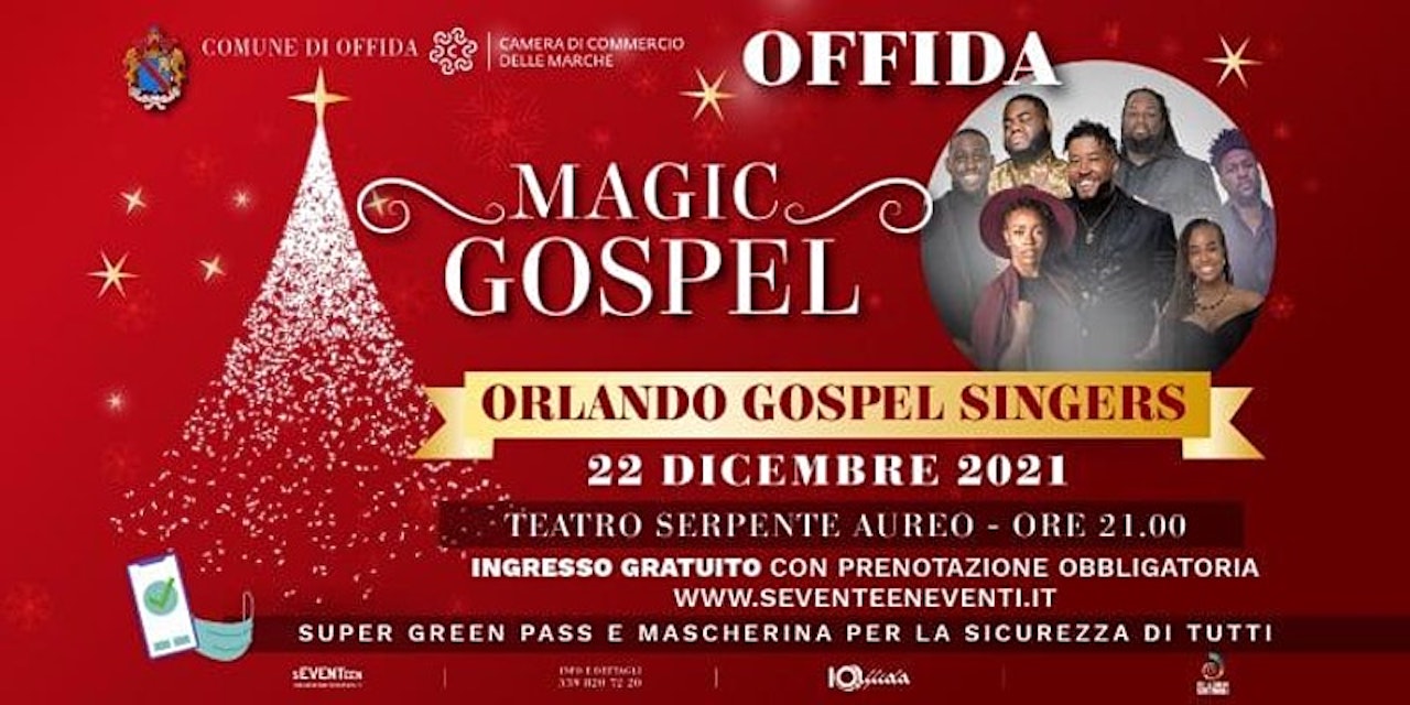Offida, gli Orlando Gospel Singers al Serpente Aureo il 22 dicembre ...