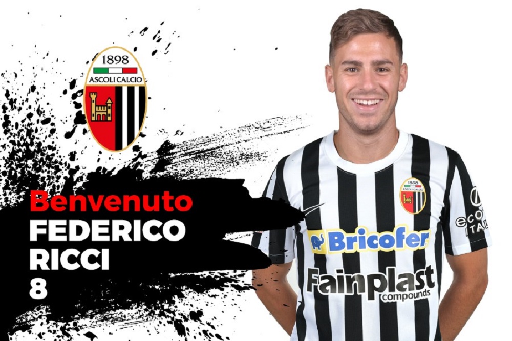 Ascoli Calcio, dalla Reggina arriva Federico Ricci. Fabbrini va all ...