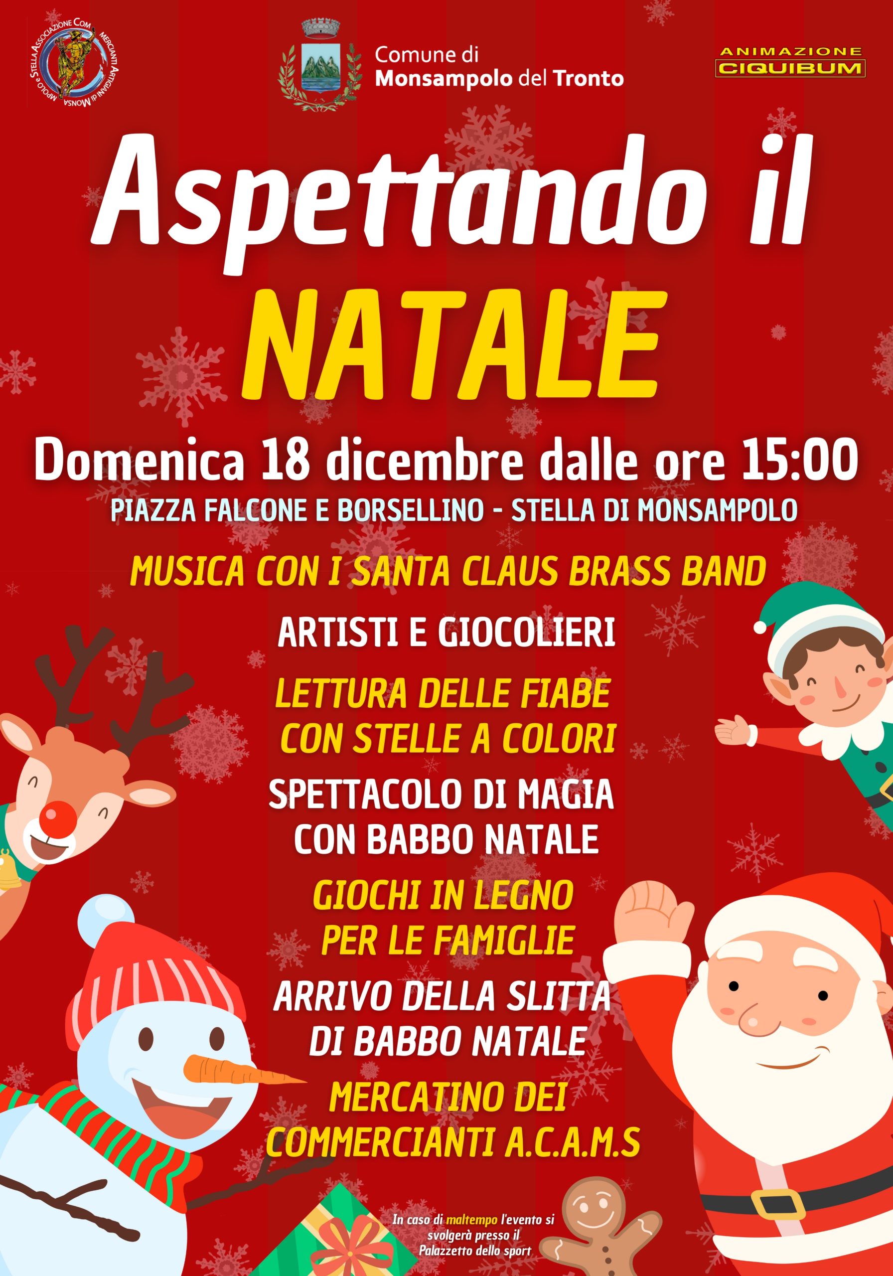 "Aspettando il Natale": spettacoli di magia, letture di fiabe e il ...