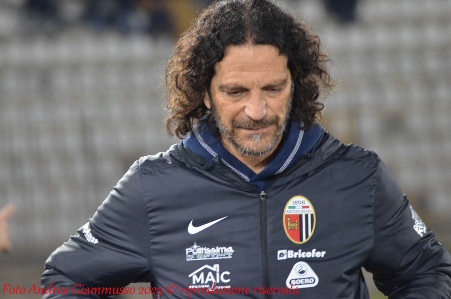 Rimini-Ascoli, mister Cudini:"Finché c’è stata parità numerica abbiamo ...