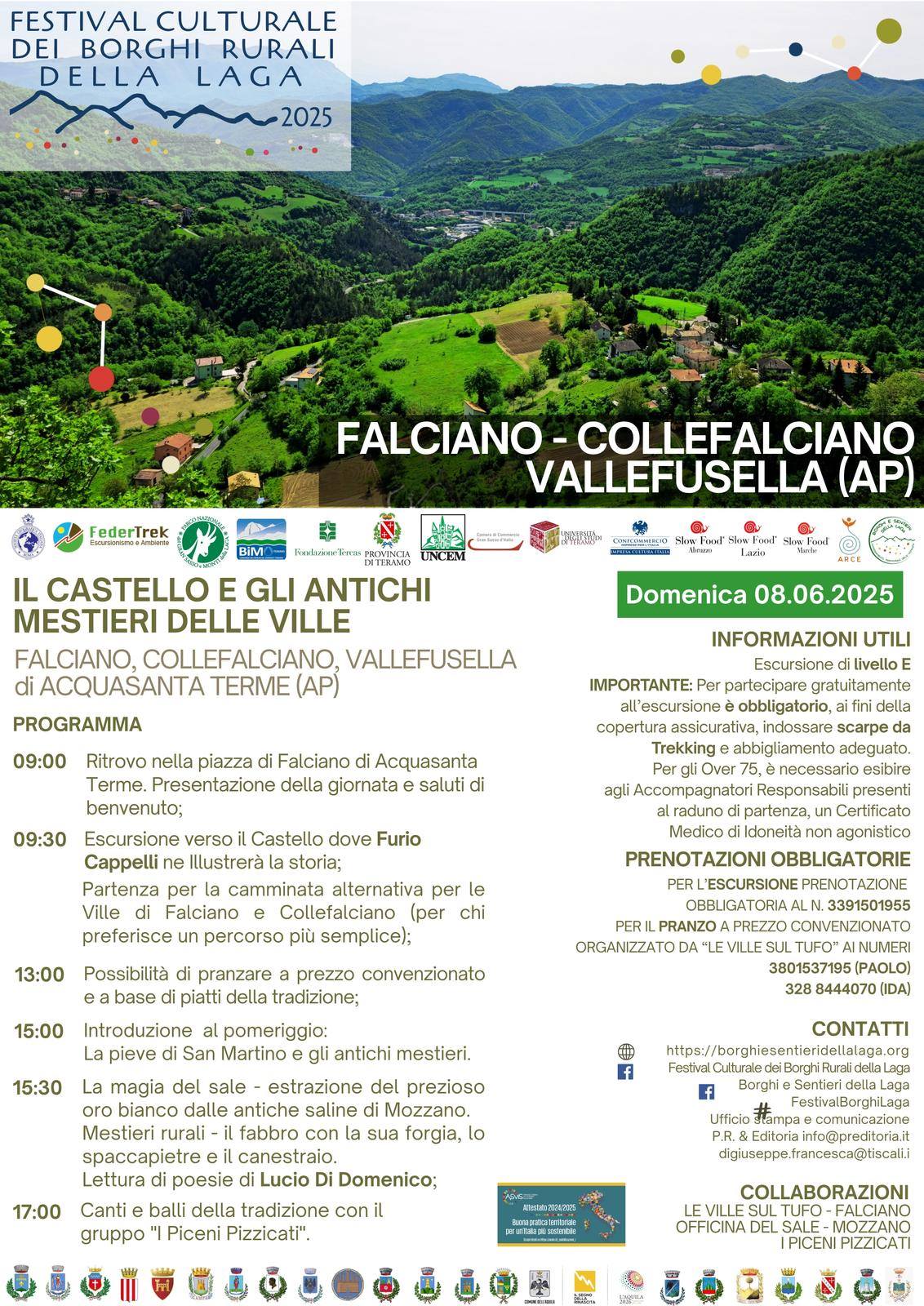 Dalla Valle del Vomano ad Acquasanta Terme, il weekend del Festival ...