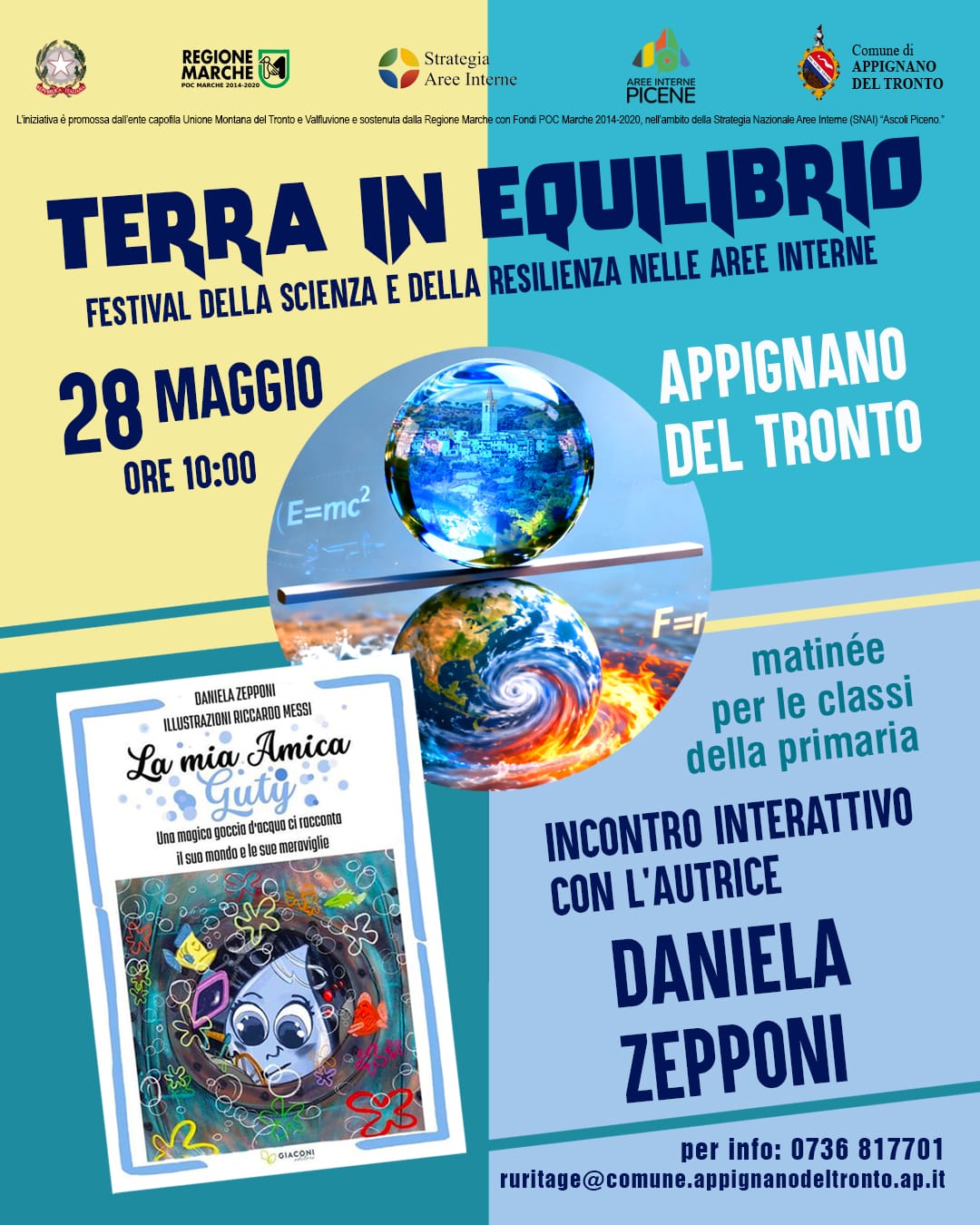 Al Festival "Terra in Equilibrio" arriva la goccia Guty: matinèe per le ...